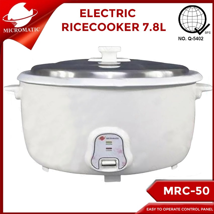 Micromatic MRC-50 7.8L Rice Cooker | Shopee Philippines