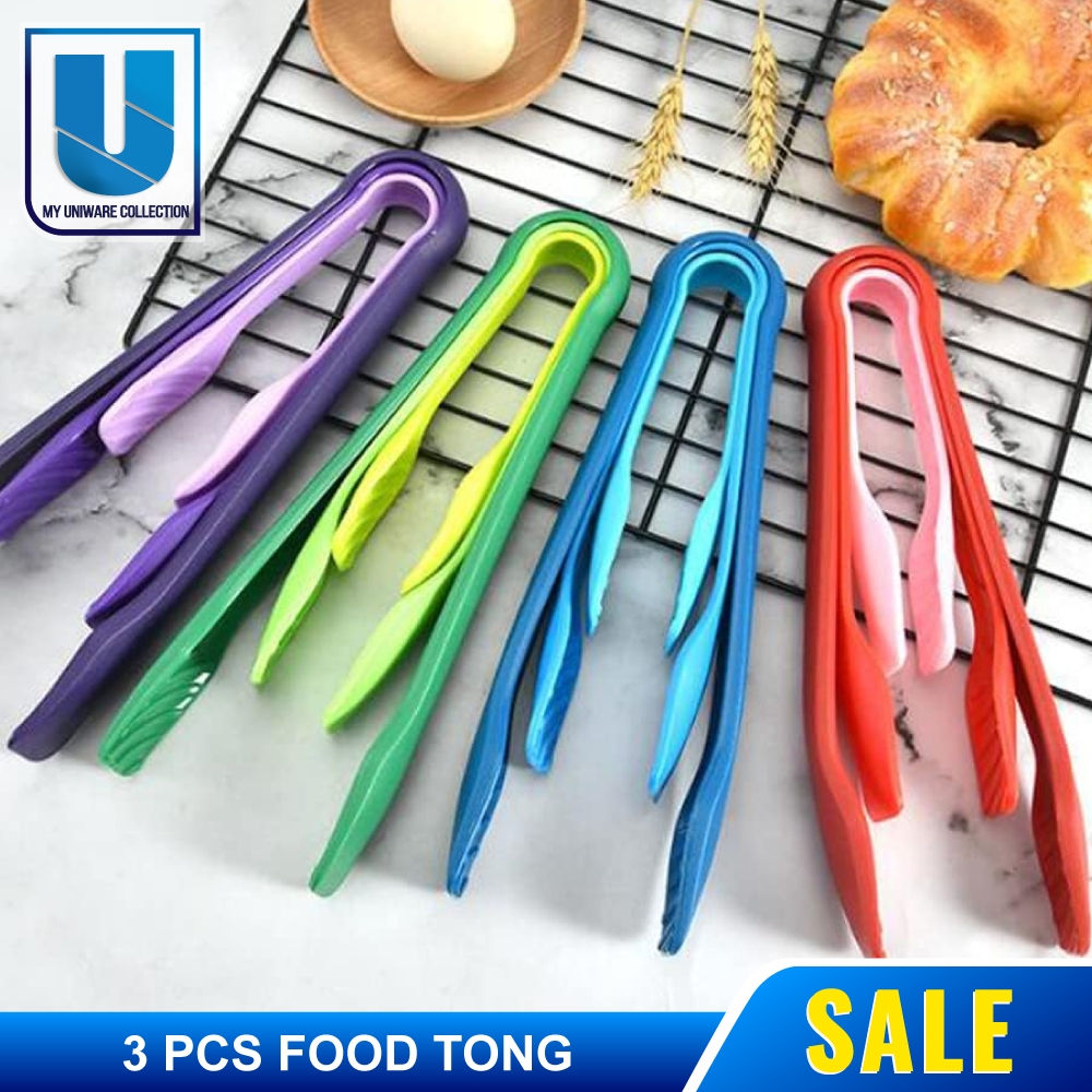 3pcs Multipurpose Tong Nesting Bread Tong Anti Slip Tong Set Durable ...