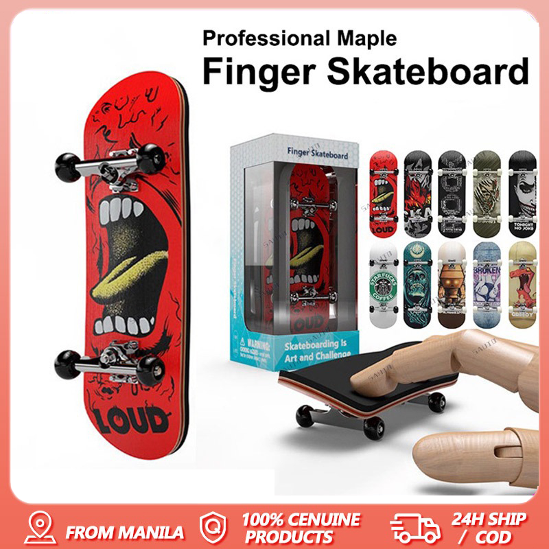 Mini Fingerboard Set Adults Teenager Kids Finger Skateboards Park Toy ...
