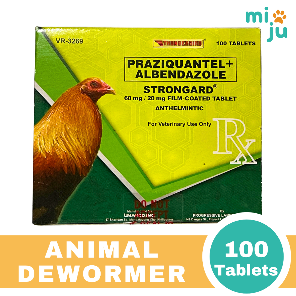 Strongard (100 Tablets) by Thunderbird - For Animals | Shopee Philippines