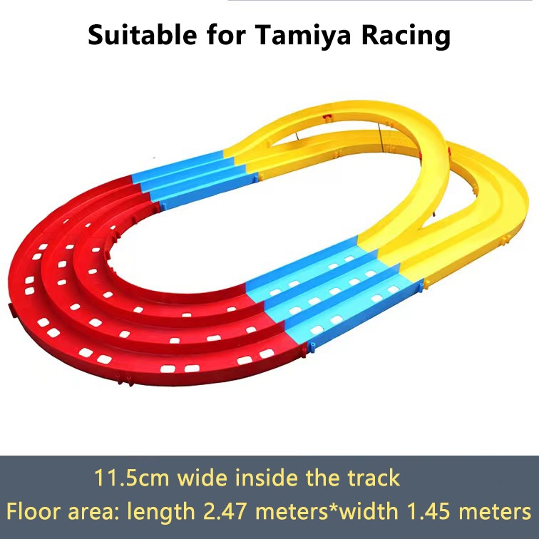 4WD Race Track Tamiya Mini 4WD Race Track Children's Toy Car Track ...