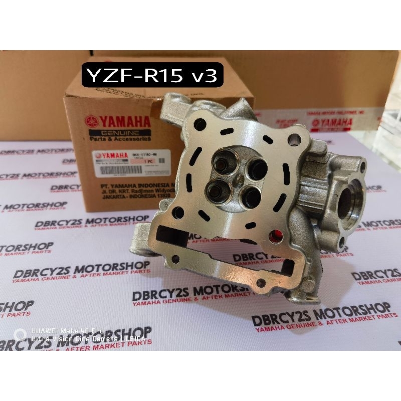 GENUINE CYLINDER HEAD ASSY YZF-R15 v3 (BK6 E1102 00) | Shopee Philippines