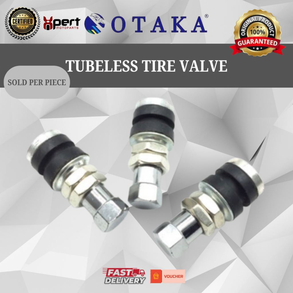 TUBELESS TIRE VALVE (PER PIECE) (PITO) | Shopee Philippines