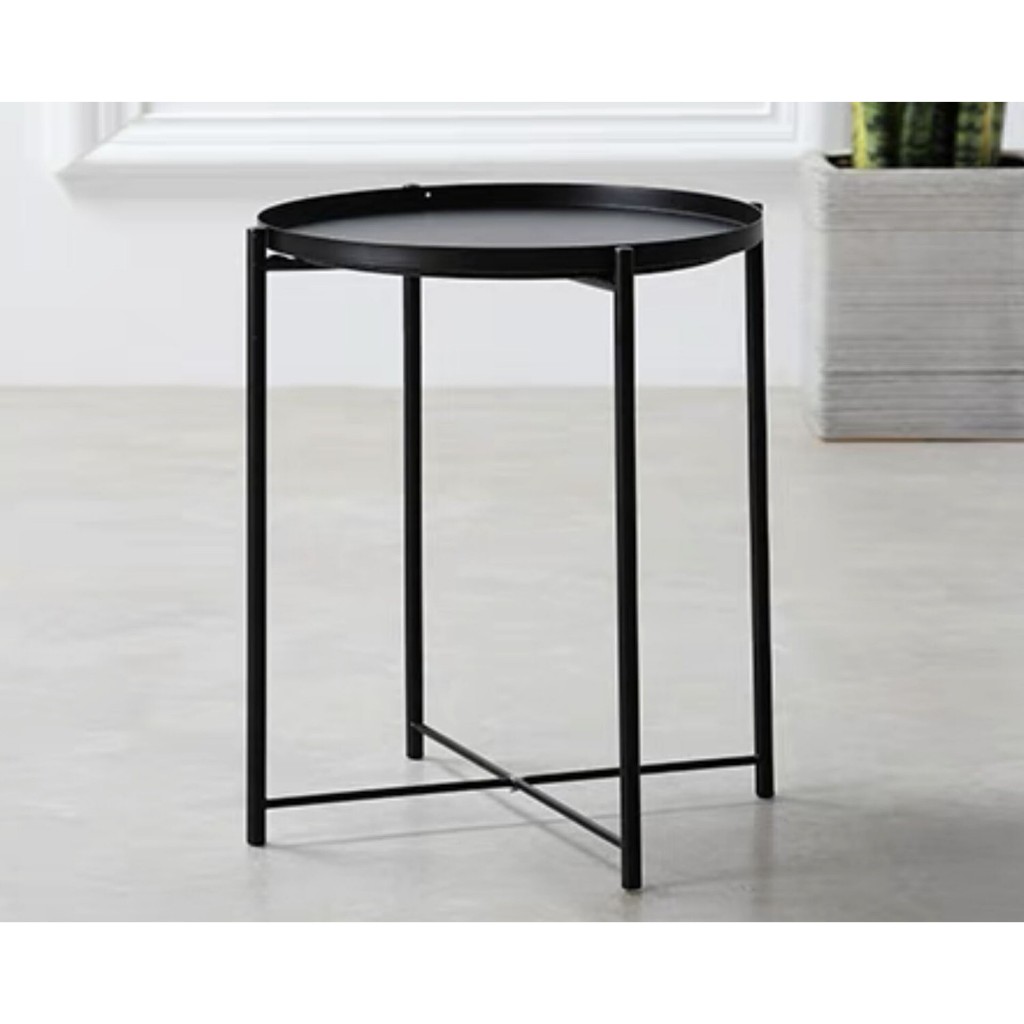 Harlow Center Table (45*51) (Black) | Shopee Philippines