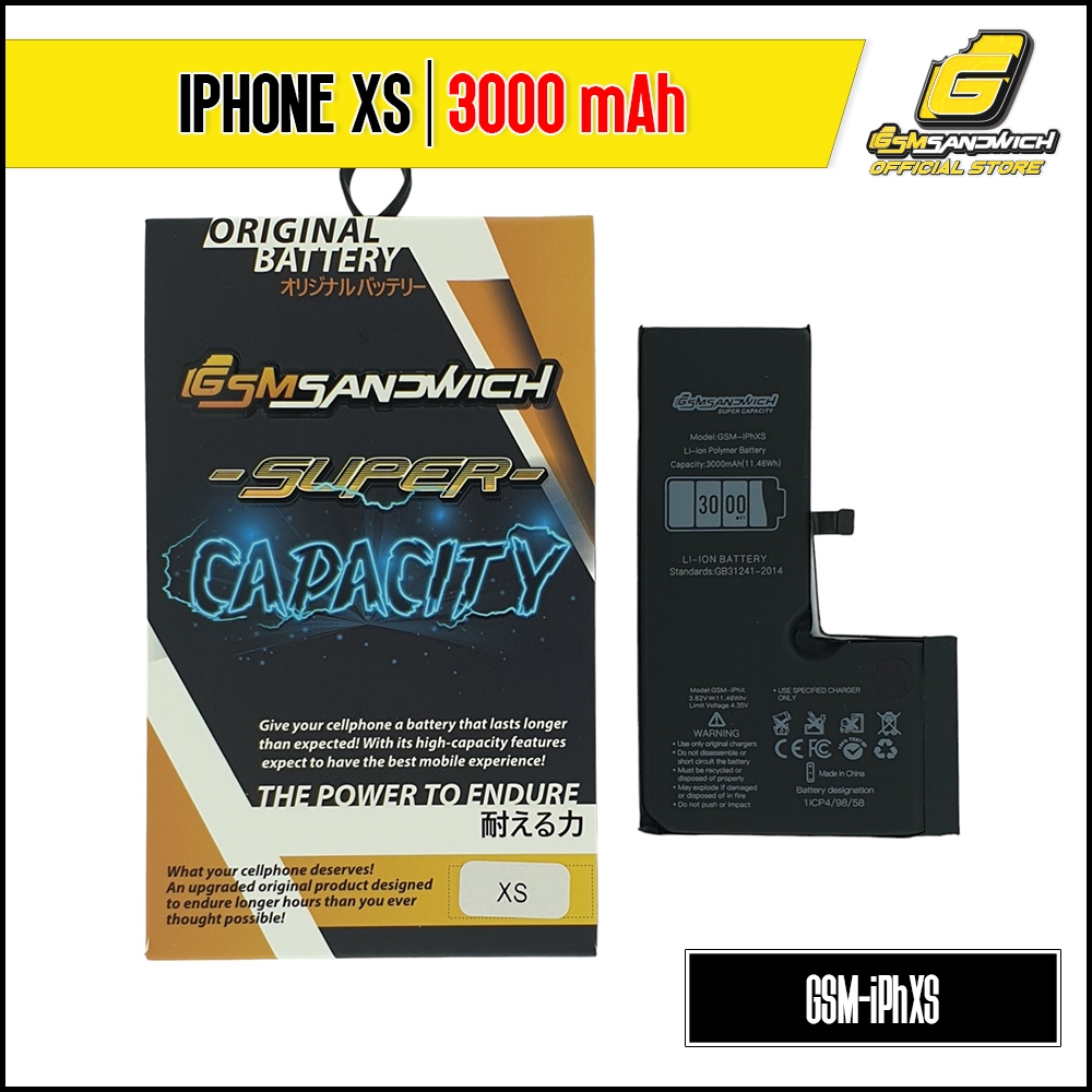 GSMSandwich Super Capacity Battery for iPh X XR XS Max 11 Pro 12 12 Pro ...
