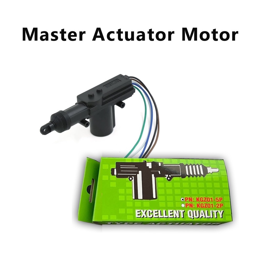 1PC Master Actuator Motor Universal Car Central Door Lock UNIVERSAL 5 ...