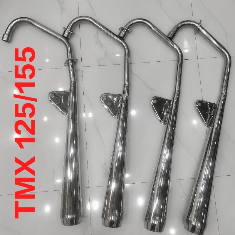 HONDA TMX Alpha 125/155 STAINLESS CHICKEN PIPES | Shopee Philippines