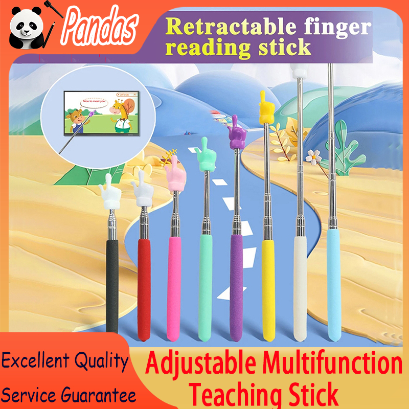 Telescopic Teachers Pointer Rod Finger Design Retractable Teaching ...