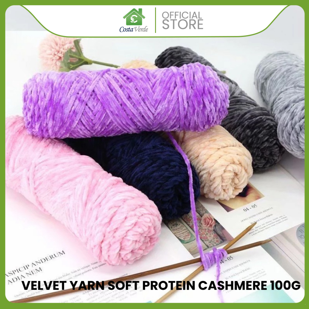 Velvet Yarn velvet wool hand-knitted thread wholesale | Velvet Yarn ...