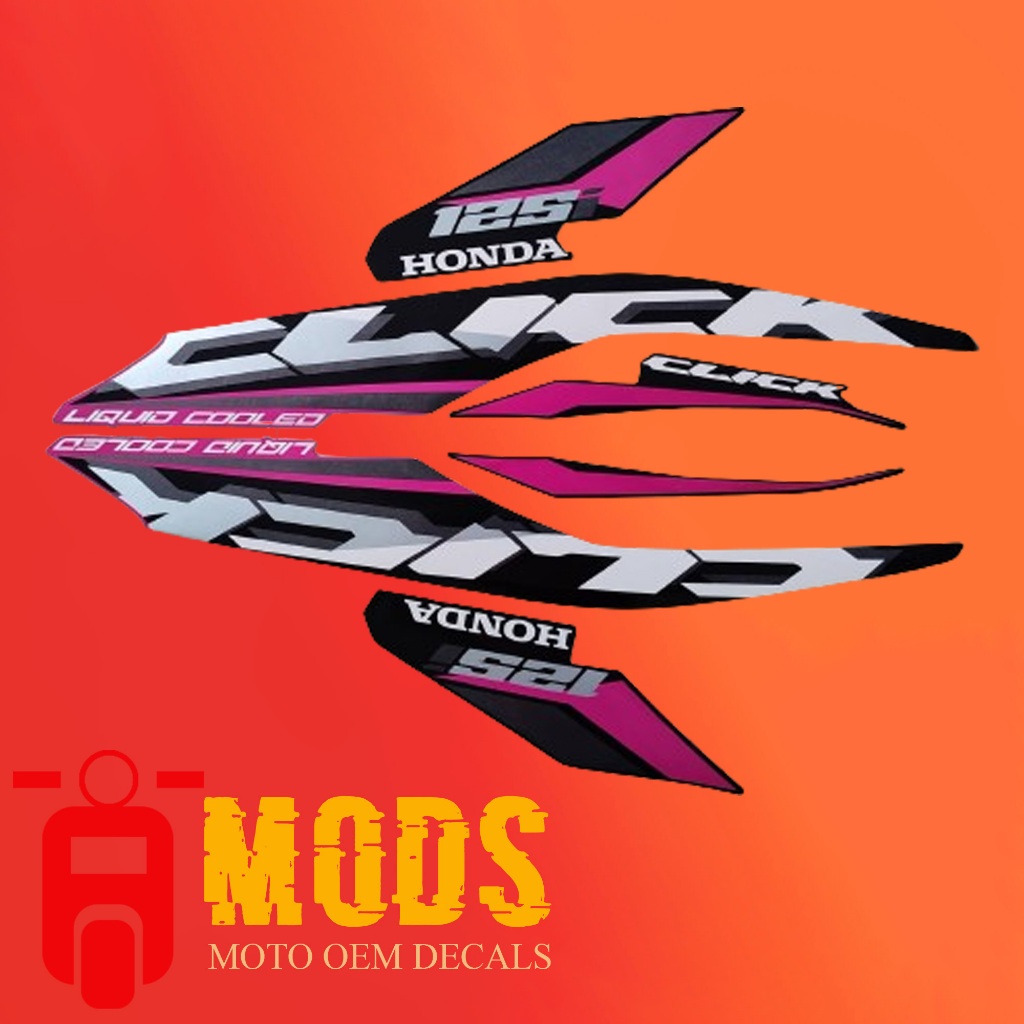 HONDA CLICK 125 V2 2022 Stock Decal/Sticker | Shopee Philippines