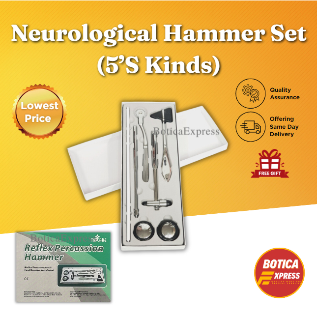 Neuro Hammer Set Neurological reflex percussion hammer | Shopee Philippines