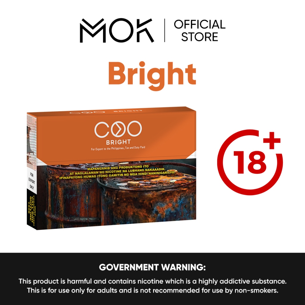 MOK COO Heat-not-Burn Sticks (Bright) | Shopee Philippines