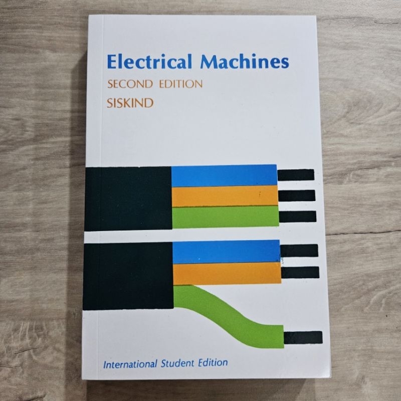 Electrical Machine second edition by:Siskind | Shopee Philippines