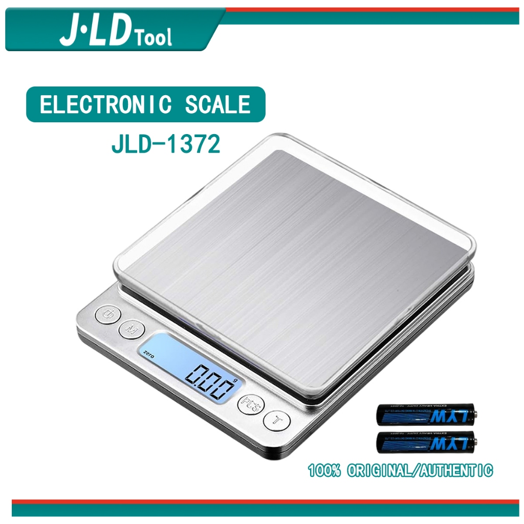 J.LD Digital Kitchen Scale 1kg/2kg Electronic Food Weighing Scale ...