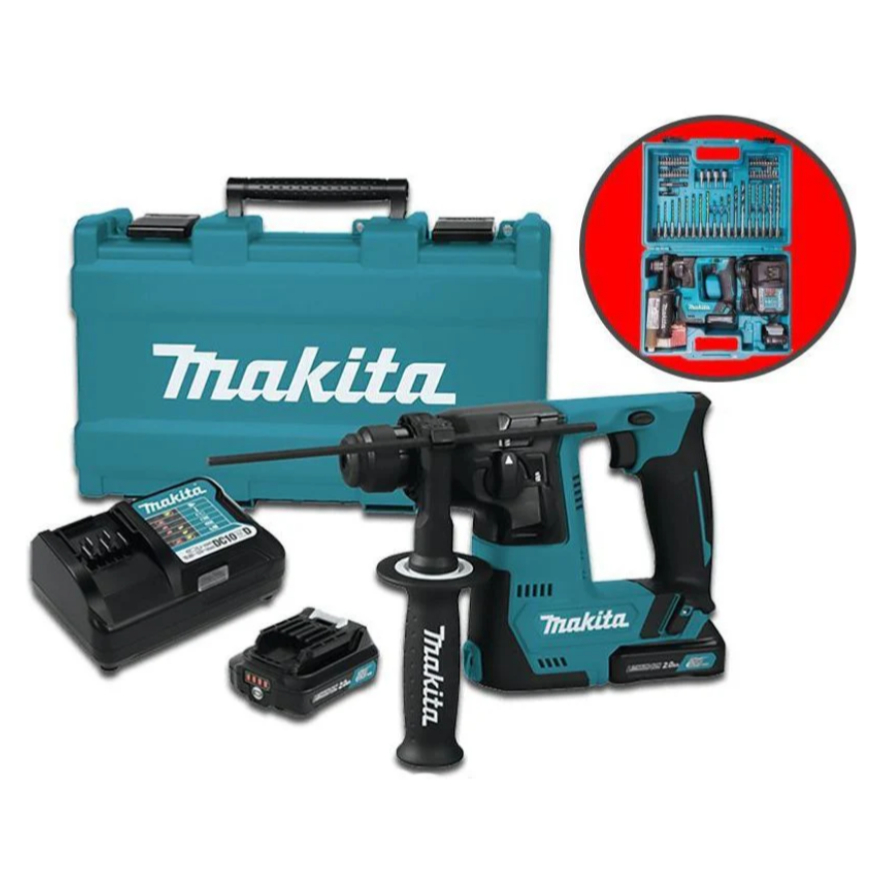 BUILDMATE Makita 12V Cordless Rotary Hammer Drill SDS-Plus Concrete ...
