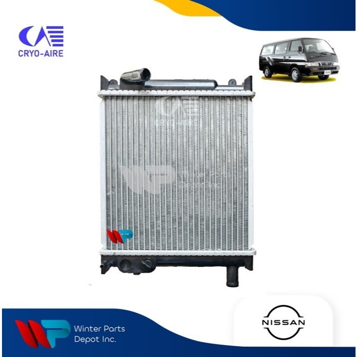 Nissan Urvan 92-13 (Sub radiator)TD27 2.7 Diesel Eng Man Trans/2 Rows ...