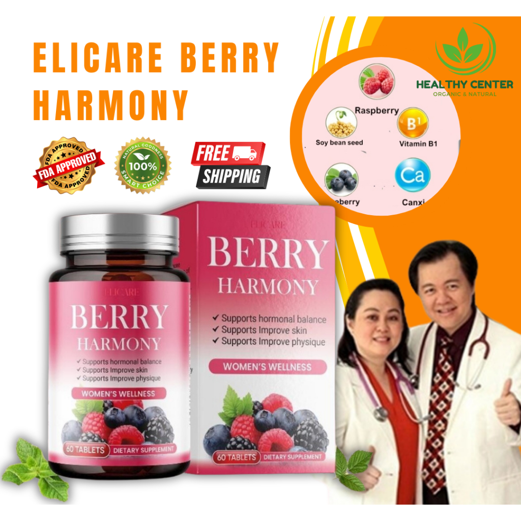Elicare Berry Harmony for hormonal balance womens wellness, improved ...