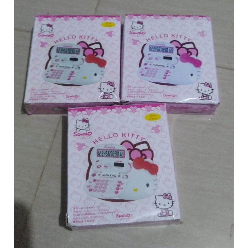 Hello Kitty Calculator Bundle of 3 New | Shopee Philippines