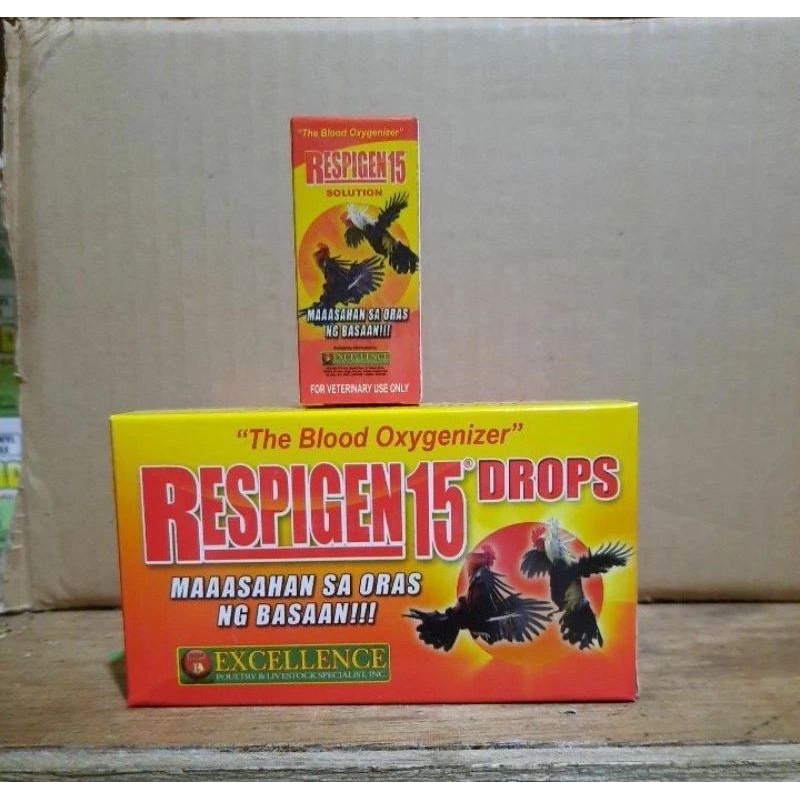 RESPIGEN 15 5ML DROPS/Blood oxygenizer(for vet use only) | Shopee ...