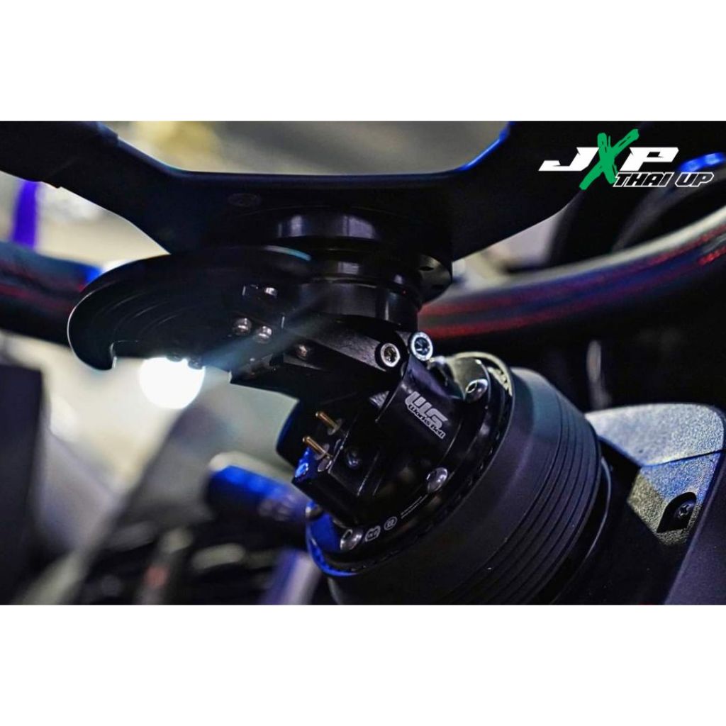 Works Bell Steering Wheel Quick Tilt Thailand Made Neon Chrome High ...