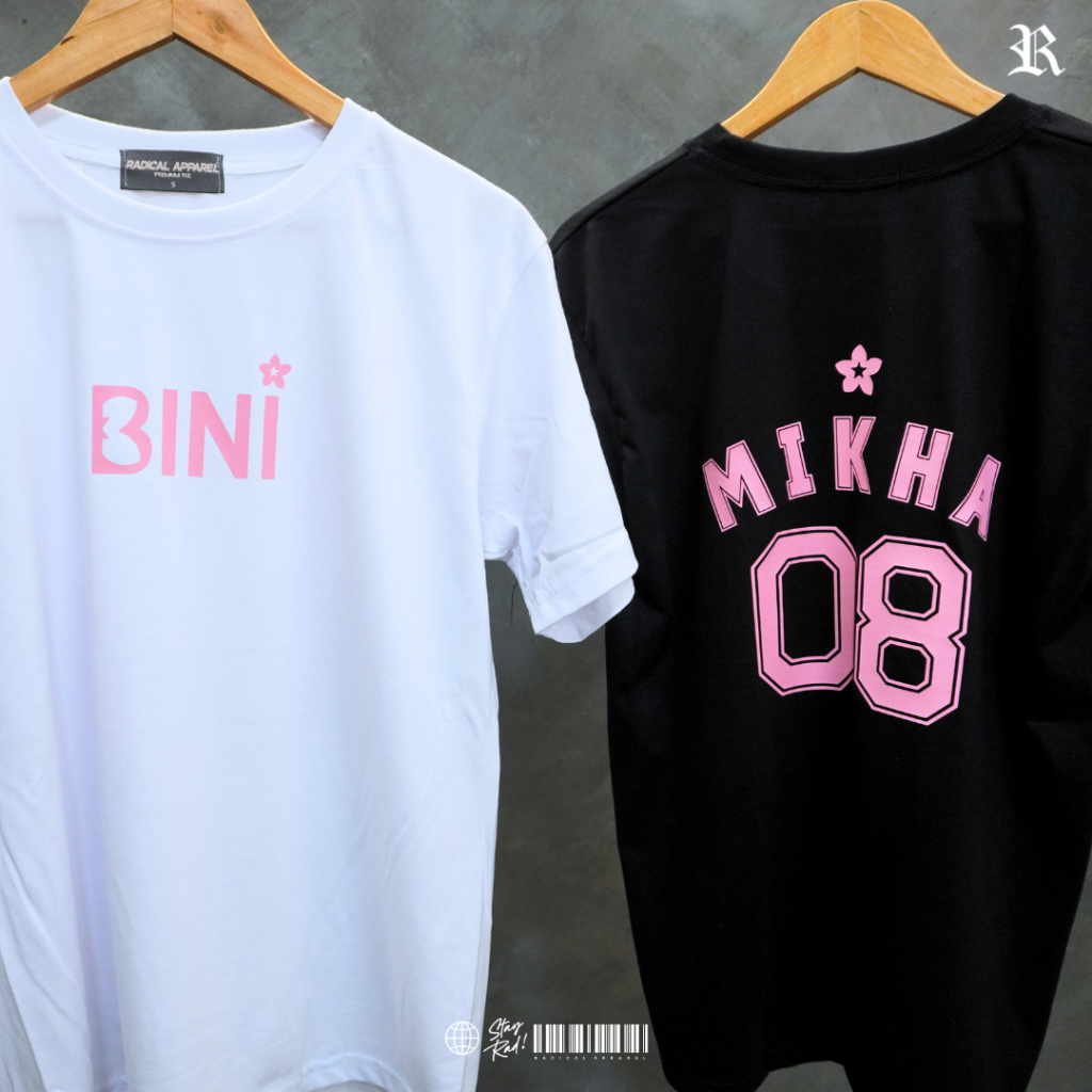 BINI COLLECTION 2 JERSEY SHIRT - AIAH COLET GWEN JHOANNA MALOI MIKHA ...