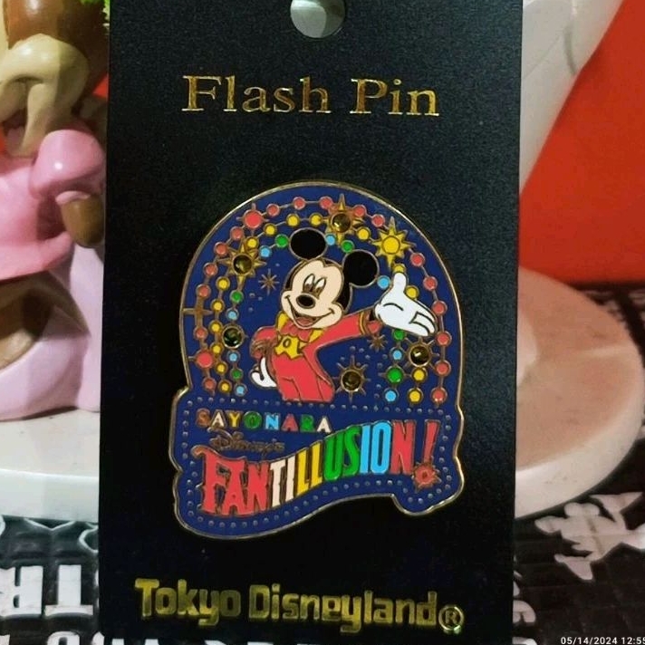 Mickey Mouse Flash Pin TOKYO DISNEYLAND | Shopee Philippines