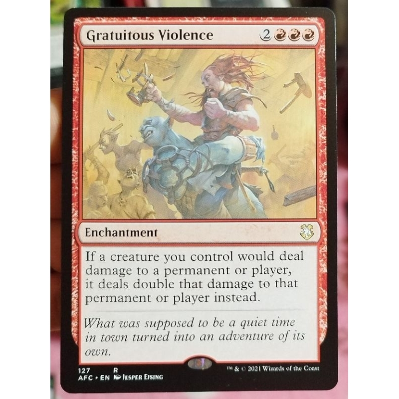 Gratuitous Violence (Magic the gathering) | Shopee Philippines