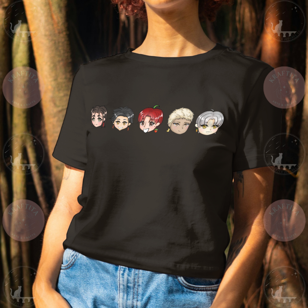 SB19 MAHALIMA Original Chibi Fan-Art T-shirt Thick Cotton Tshirt Men ...
