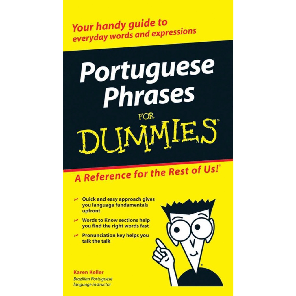 Portuguese Phrases For Dummies | 217 Pages | Booklet Size | Softbind ...