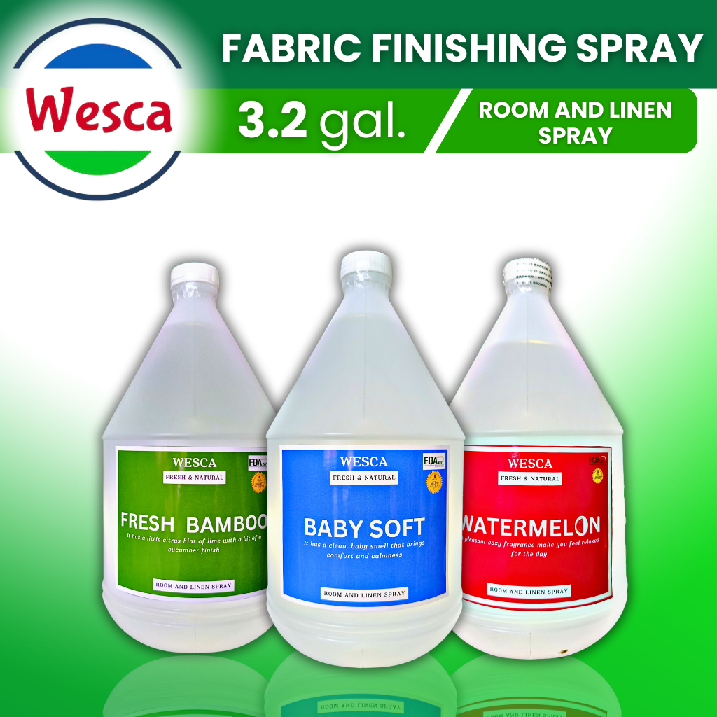 FABRIC FINISHING SPRAY/ROOM SPRAY/LINEN SPRAY GALLON | Shopee Philippines