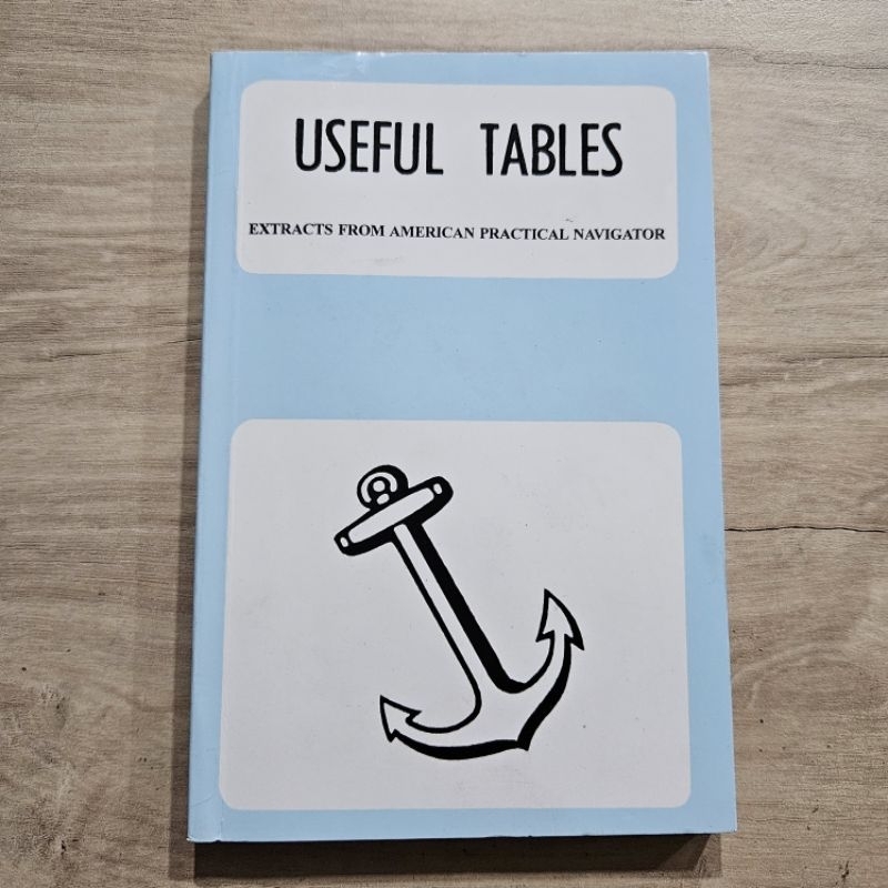 Useful Tables Extracts From American Practical Navigator New Handy ...