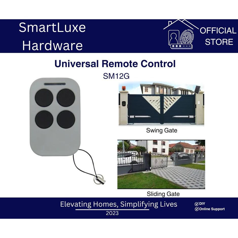 Original universal rolling code swing gate opener remote control and ...