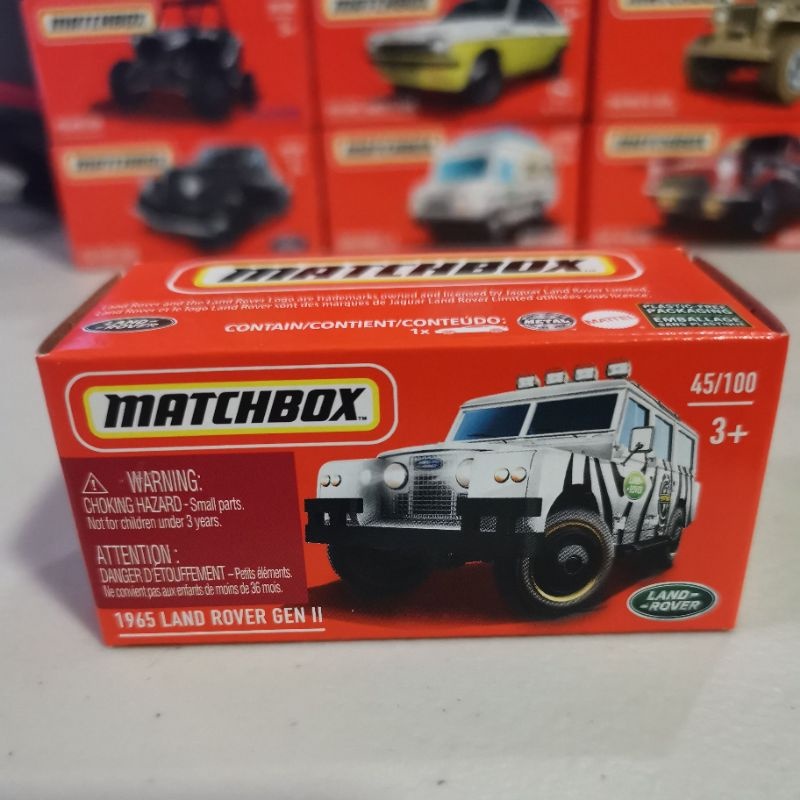 1965 Land Rover GEN II, 2022 Matchbox POWER GRABS | Shopee Philippines