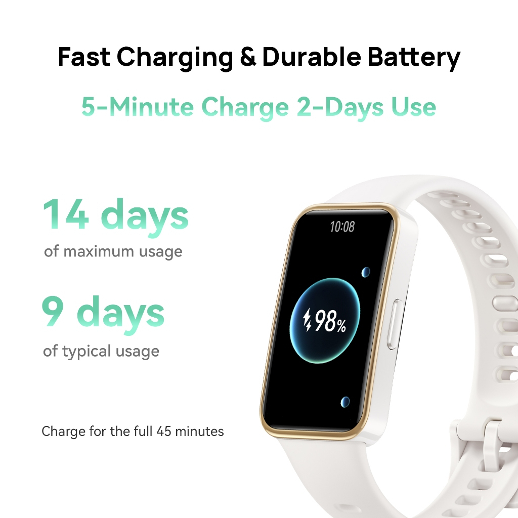 HUAWEI Band 9 Smartwatch | 1.47” AMOLED Display | 5 ATM Water-resistant ...