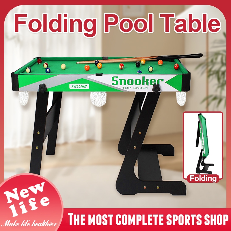 Mini Billiard Table Set For Kids Wooden Tabletop Pool table Set With ...