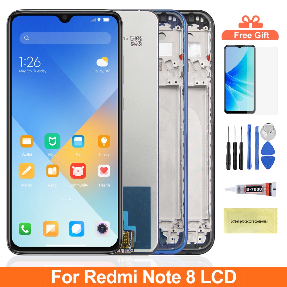 Screen LCD For Xiaomi Redmi Note 8 Pro / Redmi Note 8 LCD Display with ...