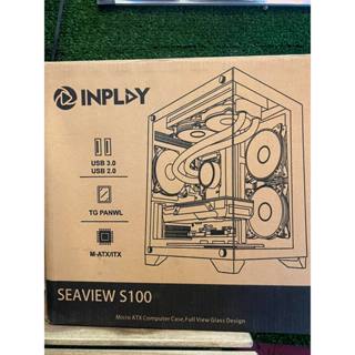 INPLAY Seaview S100 DESKTOP PC Case MATX Chassis Casing | Shopee ...