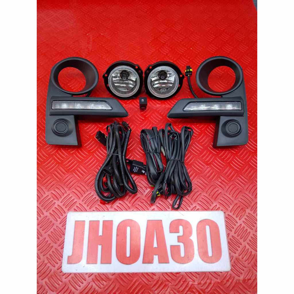 Toyota Raize 2022 Fog Light Fog Lamp Assembly Bulb Type/with DRL Foglights | Shopee Philippines