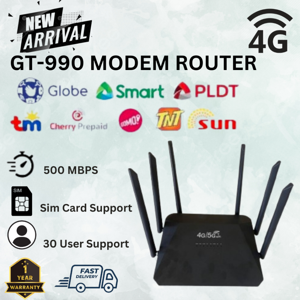GT990+ NEW Improve Router MODEM Modified Unlocked Openline LTE WiFi CPE ...
