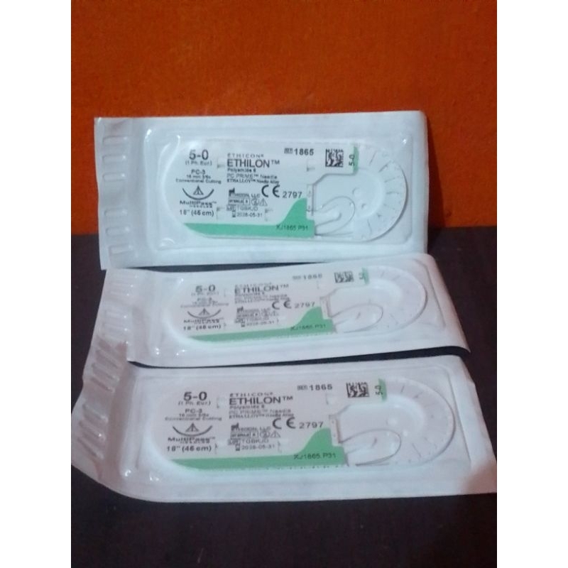 Ethilon polyamide 5-0cutting (1pc) | Shopee Philippines