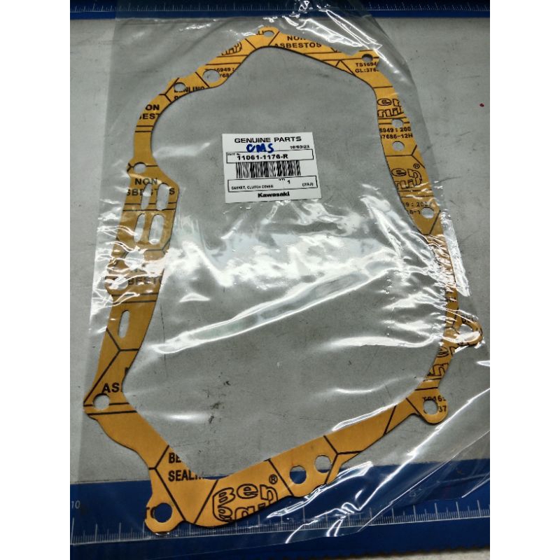 Kawasaki BC175 BARAKO 175 B1 B2 Side Crankcase Gasket (Genuine ...