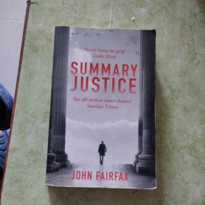 Summary Justice by John Fairfax ( PAPER BACK-PRE-LOVED) | Shopee ...