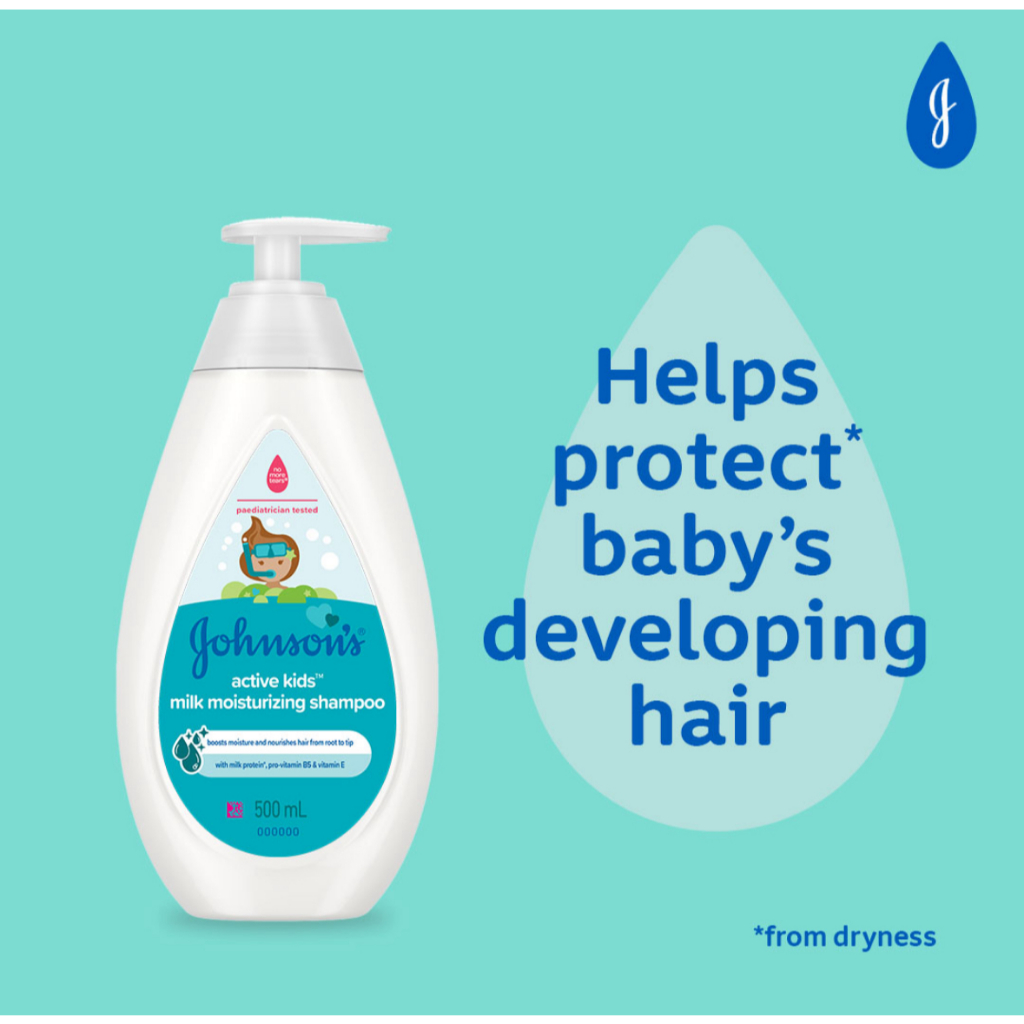 Johnson's Milk Moisturizing Shampoo 500mL | Shopee Philippines