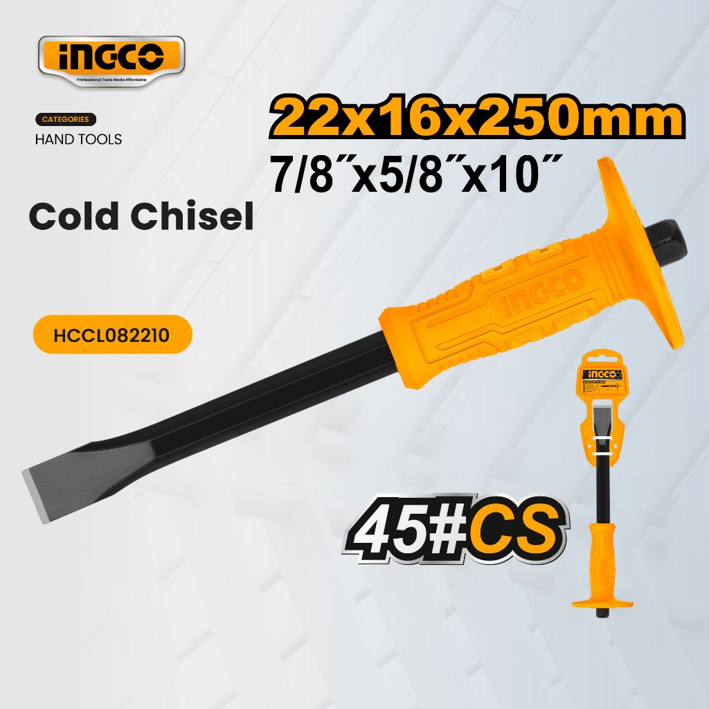 Ingco Cold Chisel Concrete Hammer Demolition Stone Wall Breaker ...