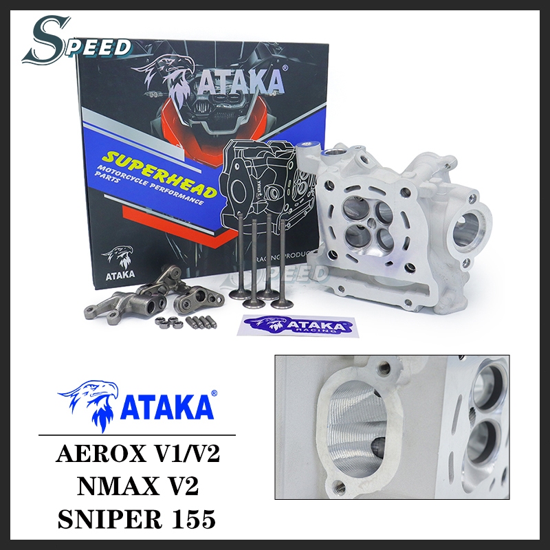 ATAKA Motorcycle CNC Super Waves Cylinder Head 23/26MM 22/25MM For ...