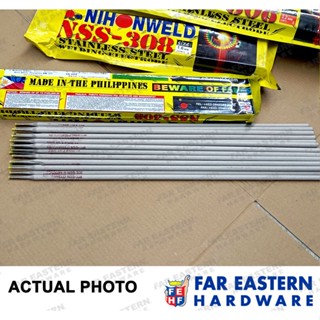 NIHONWELD Stainless Steel Welding Rod Electrode NSS-308 1/16 5/64 1/8 3/32 5/32 - 1 KG | Shopee ...