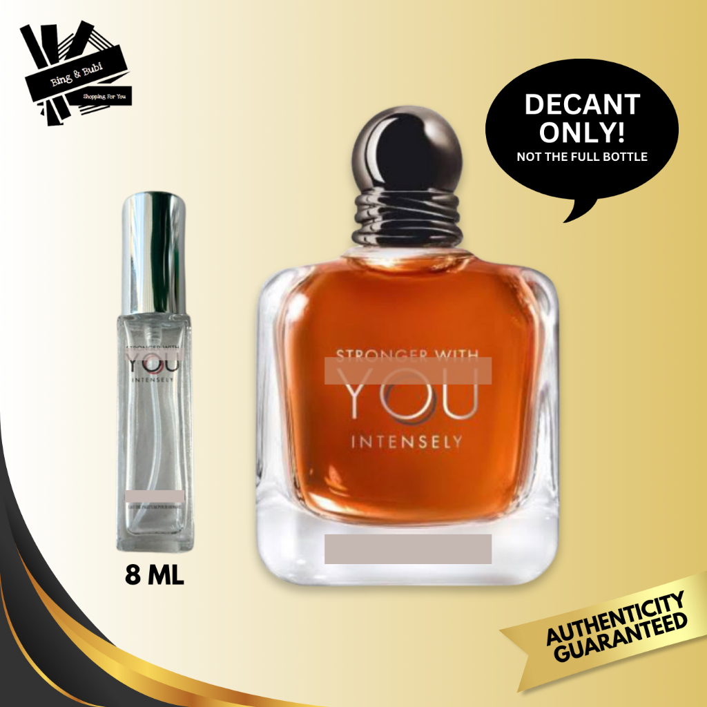 Stronger With You Intensely SWYI 5, 8, 10 and 25 ml Decant | Shopee ...
