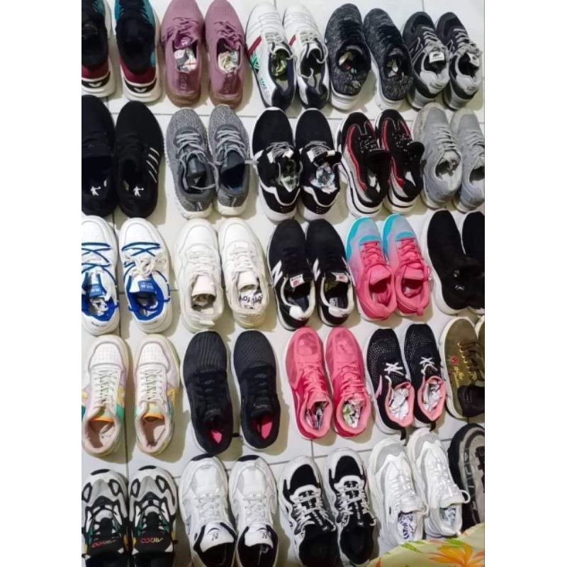 Ukay shoes mix ladies (half bale) 20 pairs | Shopee Philippines