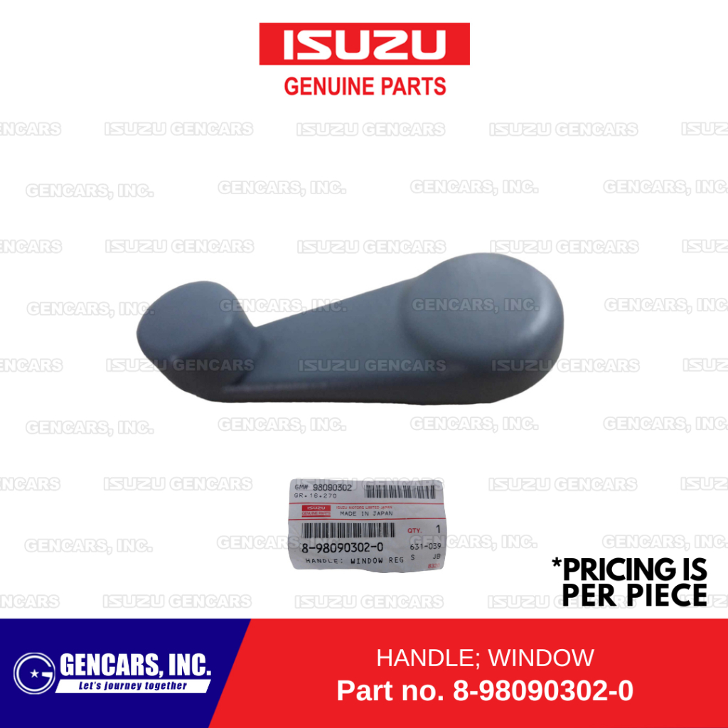 Isuzu Handle Window Regulator for N-Series 1998-2015 (8980903020 ...
