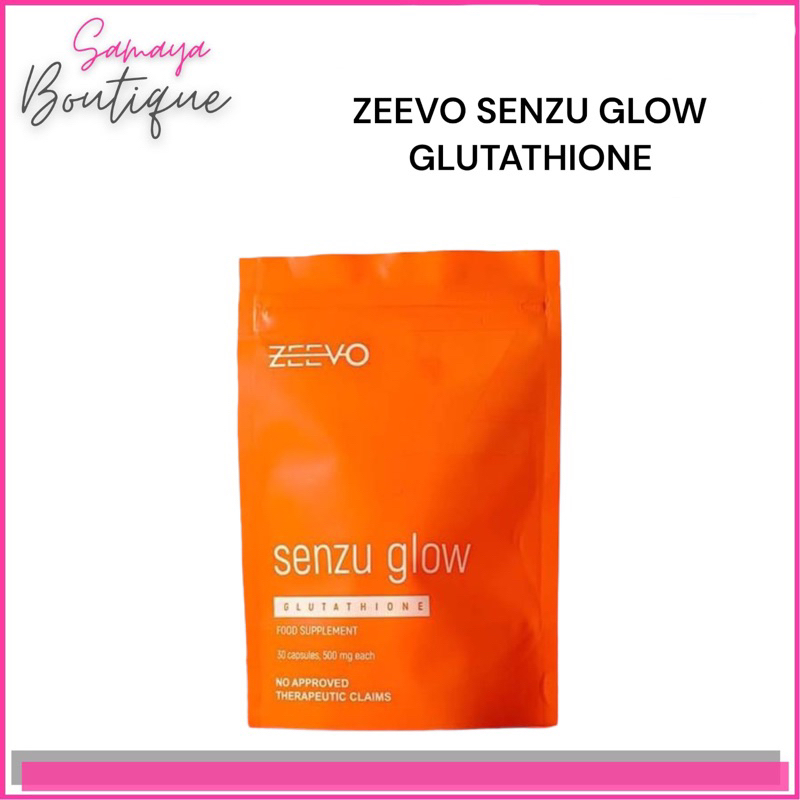 ZEEVO SENZU GLOW GLUTATHIONE CAPSULE | Shopee Philippines